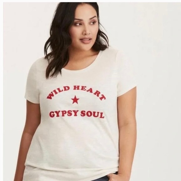 torrid | Tops | Torrid Wild Heart Gypsy Soul Shirt | Poshmark
